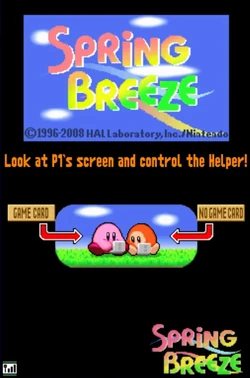 kirby split screen