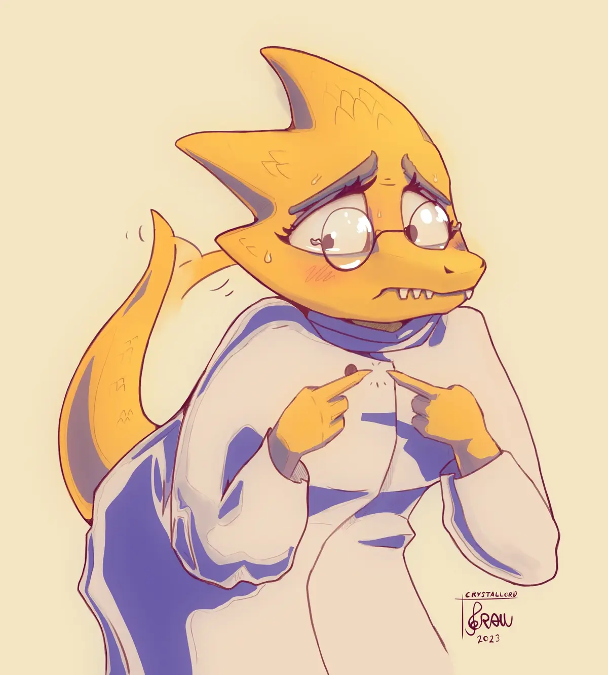 Dr. Alphys | Kiri's headcanons Wiki | Fandom