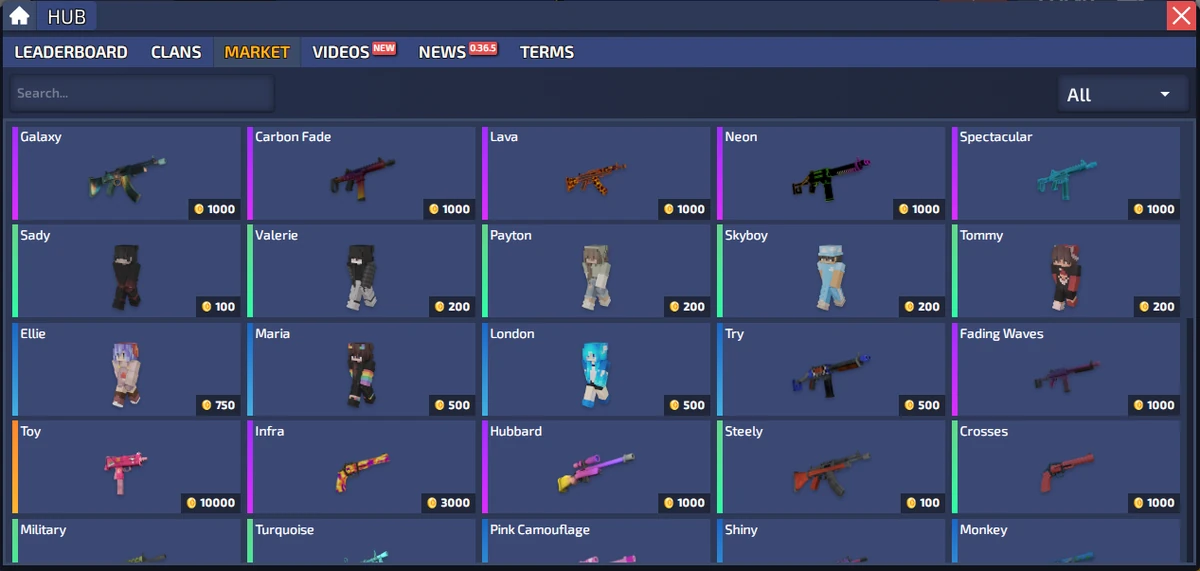 Market | Kirka.io Wiki | Fandom