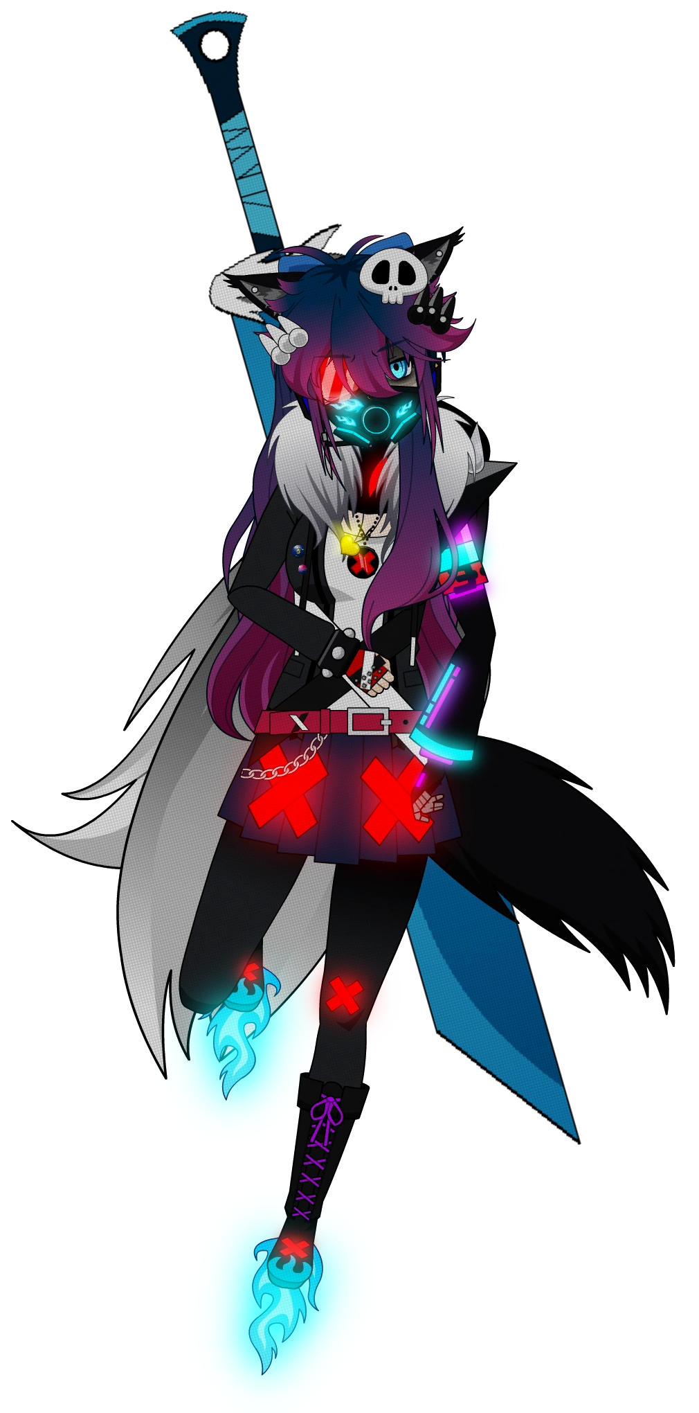 Spyro Doomfire (X-Punkettes) | Kisekae Villains Wiki | Fandom