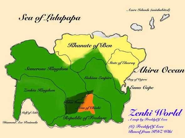 User blog:FreddyOfAxes/Zenki World - A map by Me | Kishin Douji Zenki ...