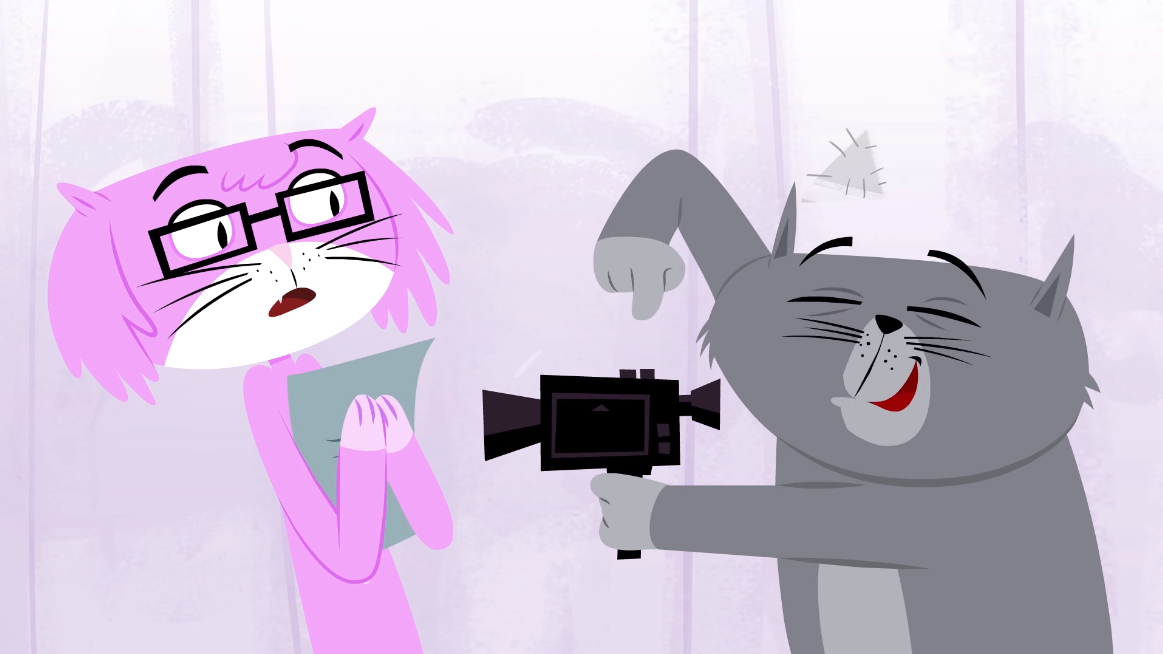 Miley and Happy's Relationship | Kitty is Not a Cat Wiki | Fandom