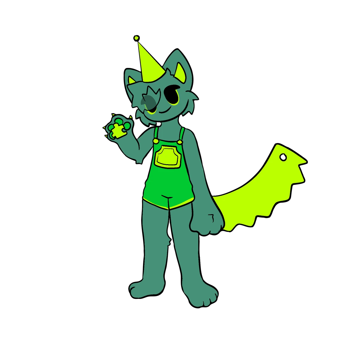 Jigsaw | Kittydog OCs Wiki | Fandom