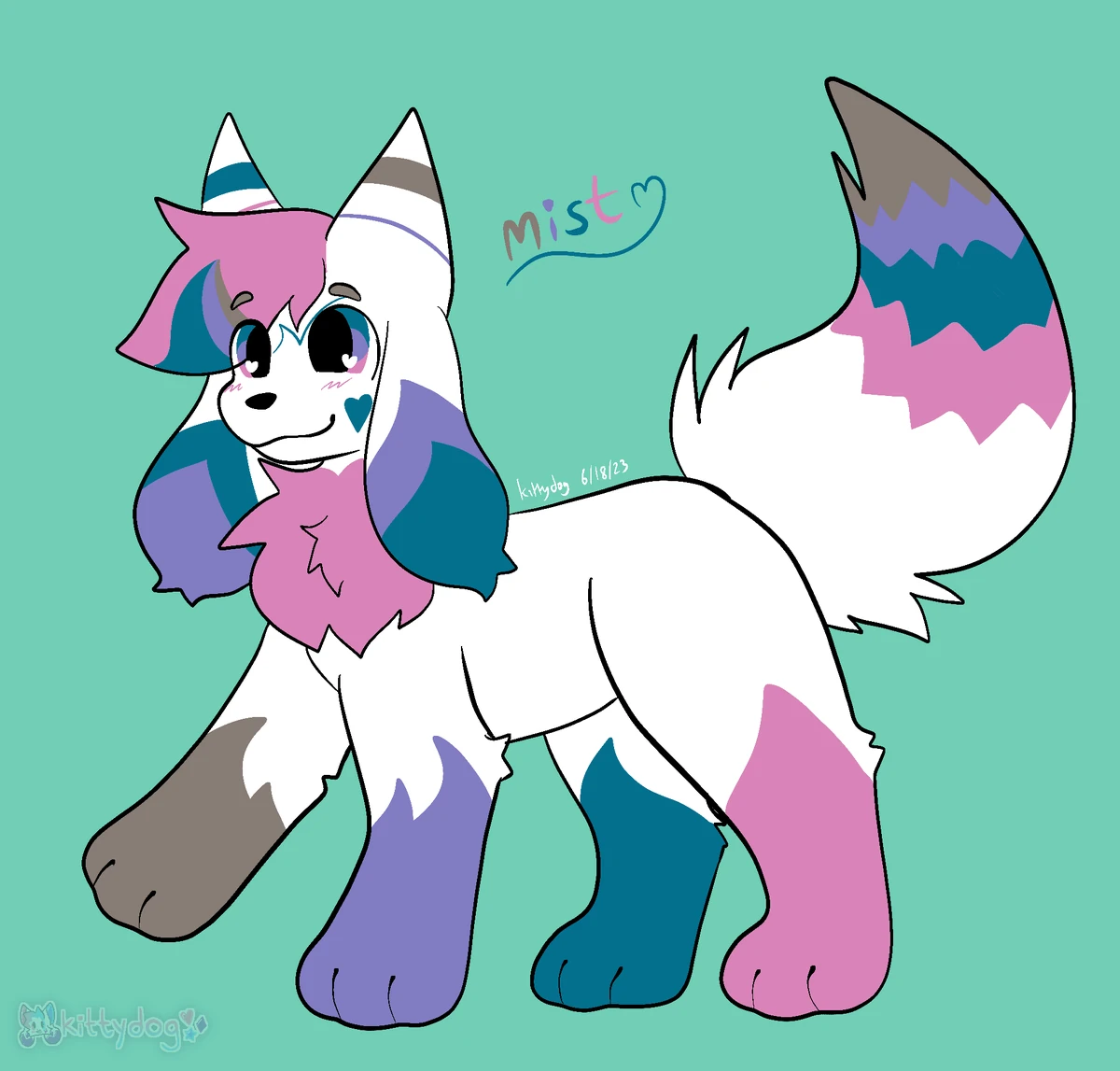 Mist | Kittydog OCs Wiki | Fandom