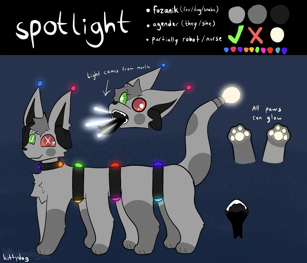 Lighght/Spotlight/Gallery | Kittydog OCs Wiki | Fandom