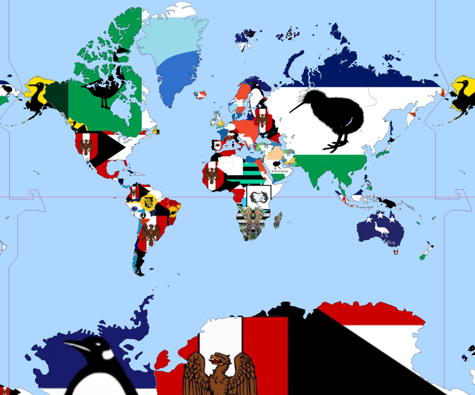 World Map | Kiwi Takeover Wiki | Fandom