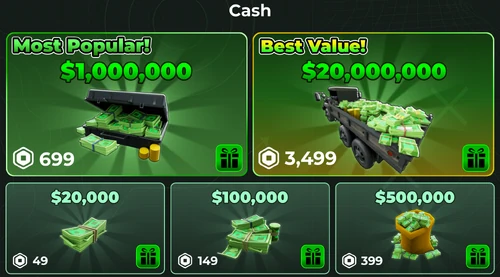 Cash | War Tycoon Roblox | Fandom