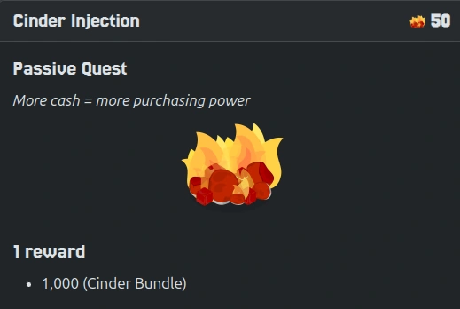 Cinder Injection | Klavia Wiki | Fandom