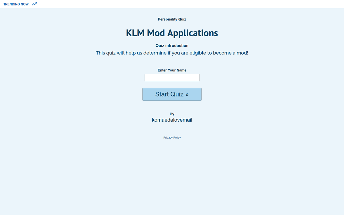 KLM Mod Applications | Komaeda Love Mail Wiki | Fandom