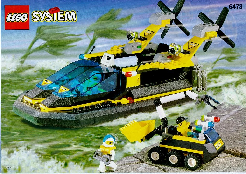 6473 Poduszkowiec ratunkowy | KLOCKI LEGO WIKI | Fandom