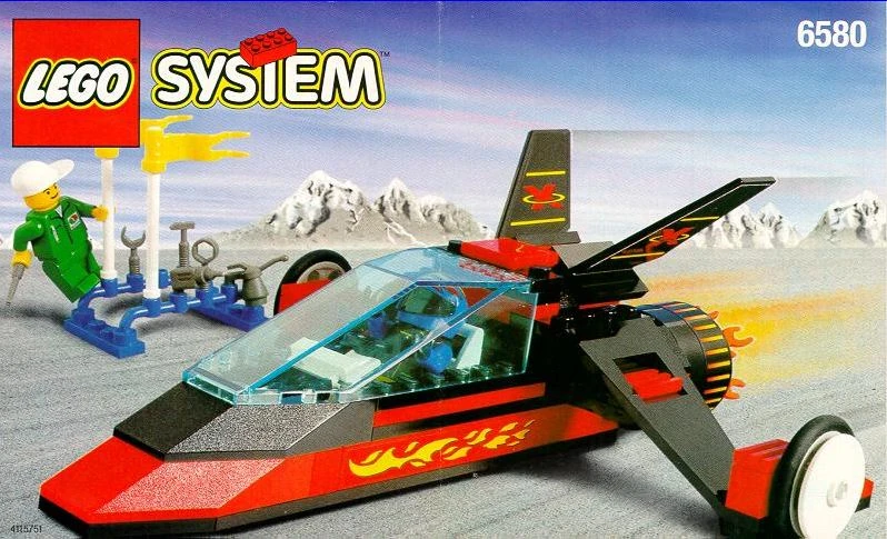 6580 Pojazd o napędzie rakietowym | KLOCKI LEGO WIKI | Fandom