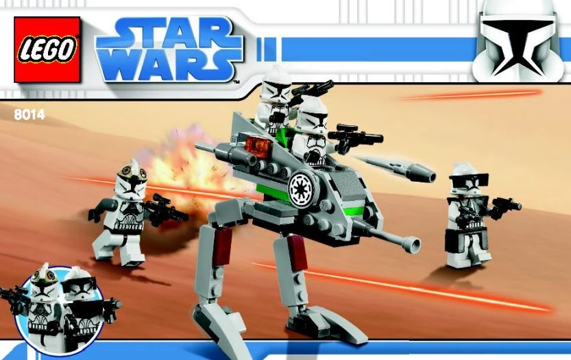 8014 Clone Walker Battle Pack | KLOCKI LEGO WIKI | Fandom