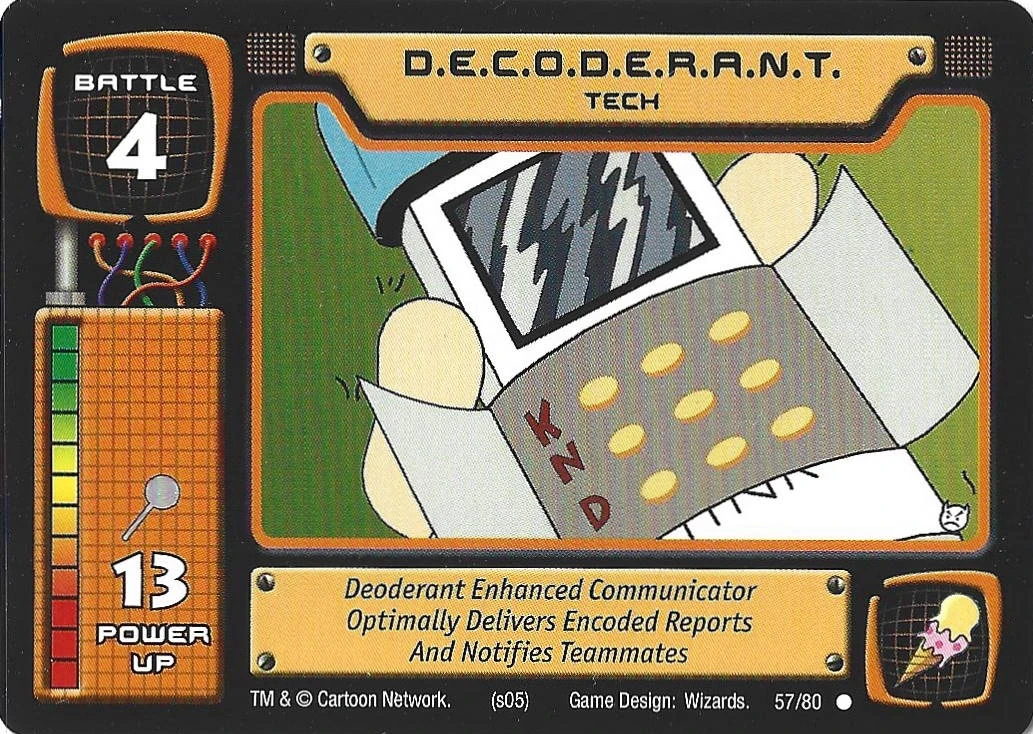 D.E.C.O.D.E.R.A.N.T. (Trading Card) | KND Code Module | Fandom