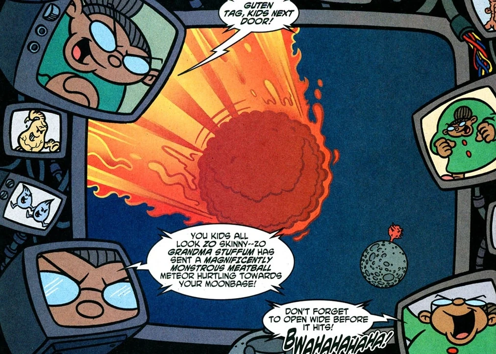 Magnificently Monstrous Meatball Meteor | KND Code Module | Fandom