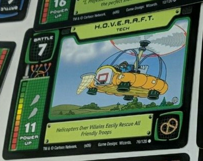 H.O.V.E.R.A.F.T. (Trading Card) | KND Code Module | Fandom