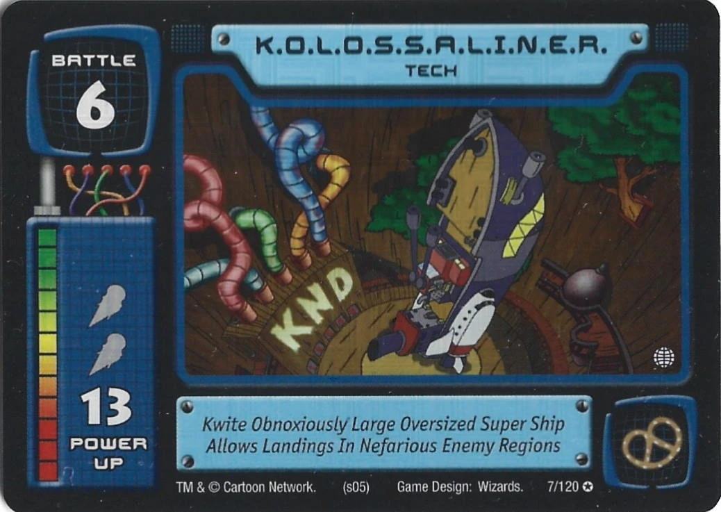 K.O.L.O.S.S.A.L.I.N.E.R. (Trading Card) | KND Code Module | Fandom