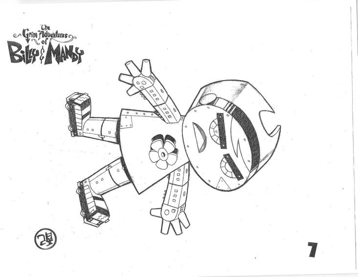 Billy And Mandy Coloring Pages