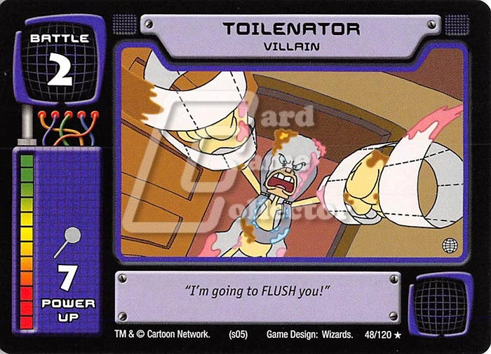 Toilenator (Trading Card) | KND Code Module | Fandom