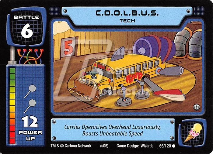 C.O.O.L.B.U.S. (Trading Card) | KND Code Module | Fandom