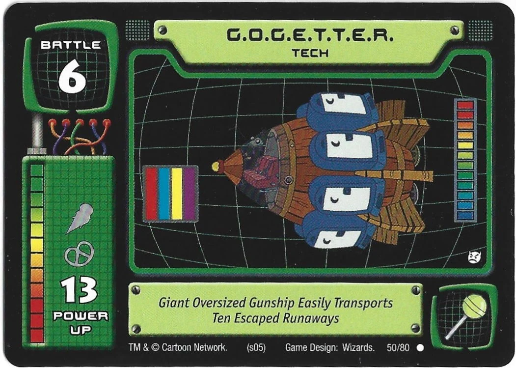 G.O.G.E.T.T.E.R. (Trading Card) | KND Code Module | Fandom