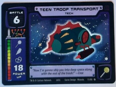 Teen Troop Transport | KND Code Module | Fandom
