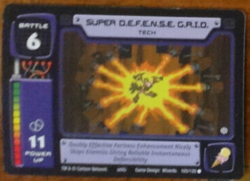 Super D.E.F.E.N.S.E.-G.R.I.D. (Trading Card) | KND Code Module | Fandom
