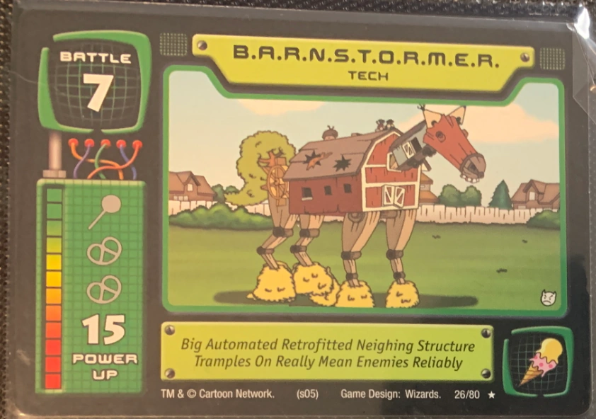 B.A.R.N.S.T.O.R.M.E.R. (Trading Card) | KND Code Module | Fandom