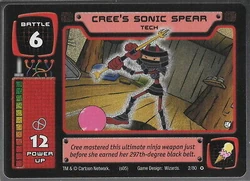 Cree's Sonic Spear | KND Code Module | Fandom