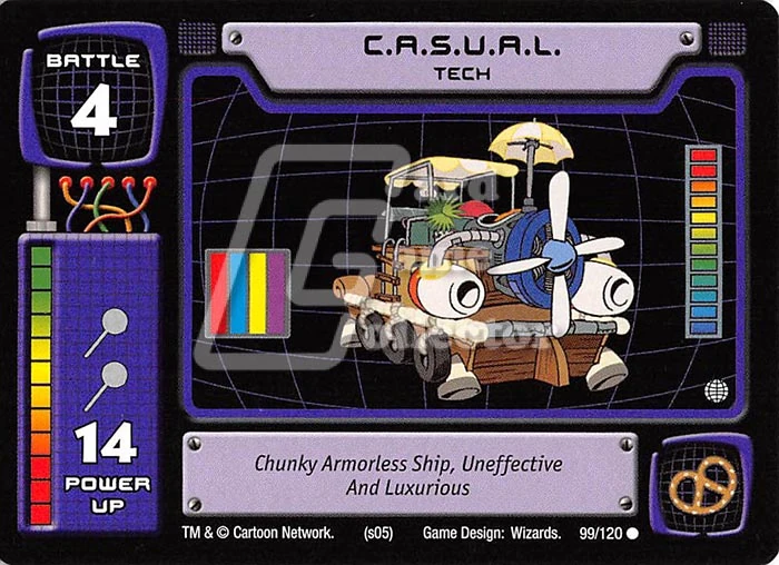 C.A.S.U.A.L. (Trading Card) | KND Code Module | Fandom
