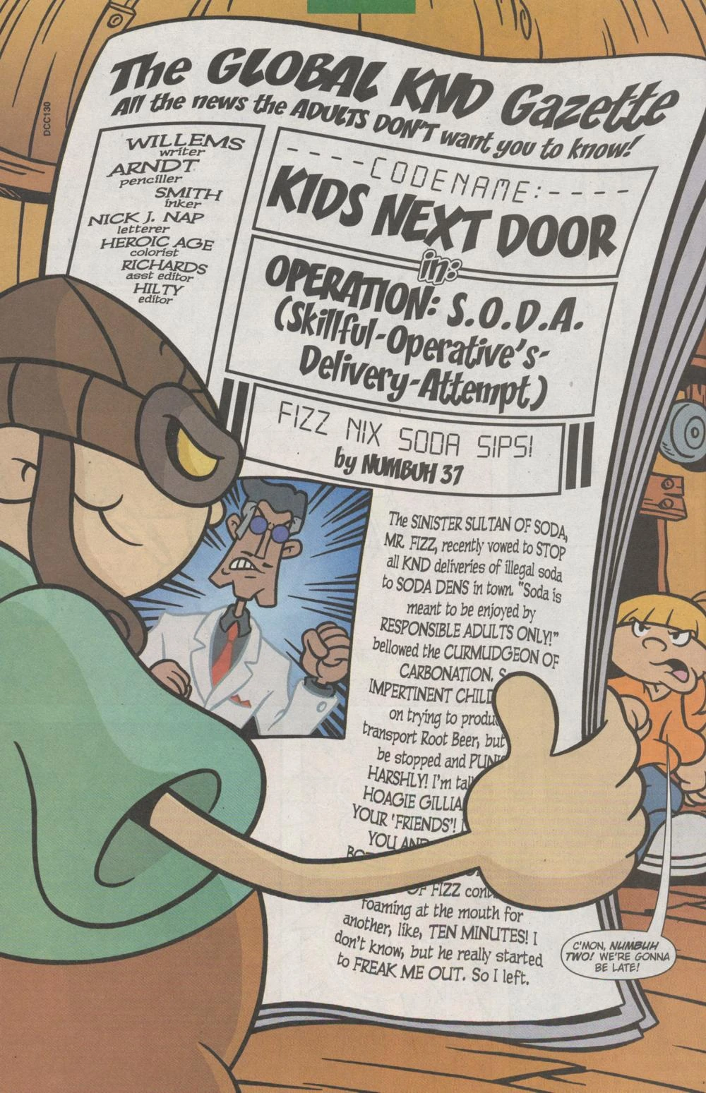 Operation: S.O.D.A. (comic) | KND Code Module | Fandom