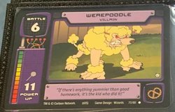 Werepoodle (Trading Card) | KND Code Module | Fandom