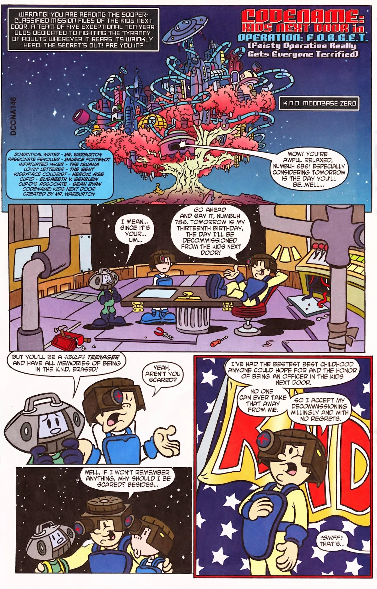 Operation: F.O.R.G.E.T. | KND Code Module | Fandom