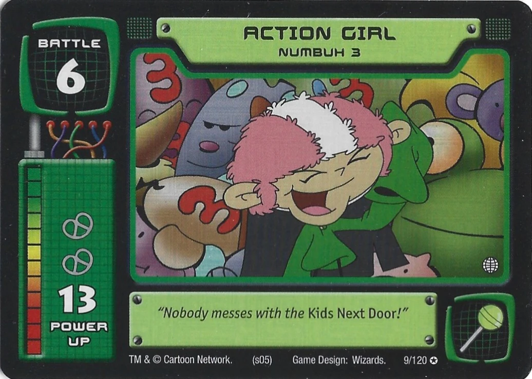 Action Girl | KND Code Module | Fandom