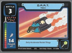 D.A.R.T. (Trading Card) | KND Code Module | Fandom