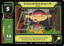G.O.U.D.A.N.O.W.Y.A. (Trading Card) | KND Code Module | Fandom