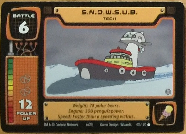 S.N.O.W.S.U.B. (Trading Card) | KND Code Module | Fandom