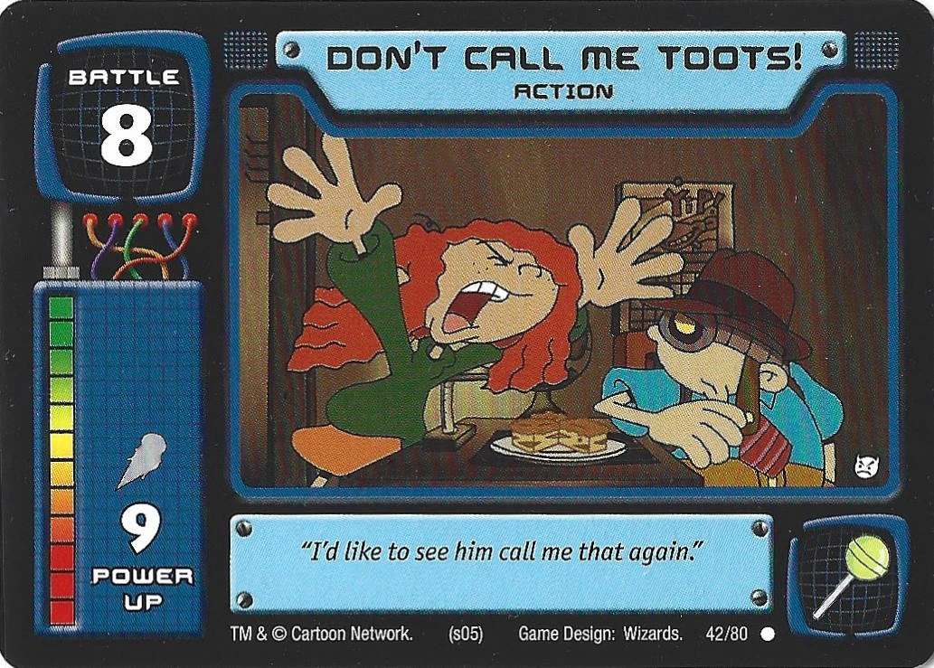 Don't Call Me Toots! | KND Code Module | Fandom