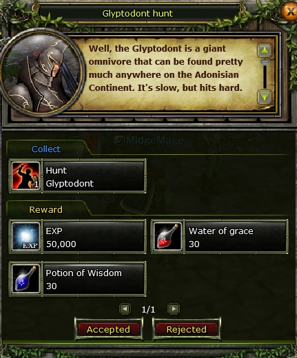 Glyptodont Hunt | Knight Online Wiki | Fandom
