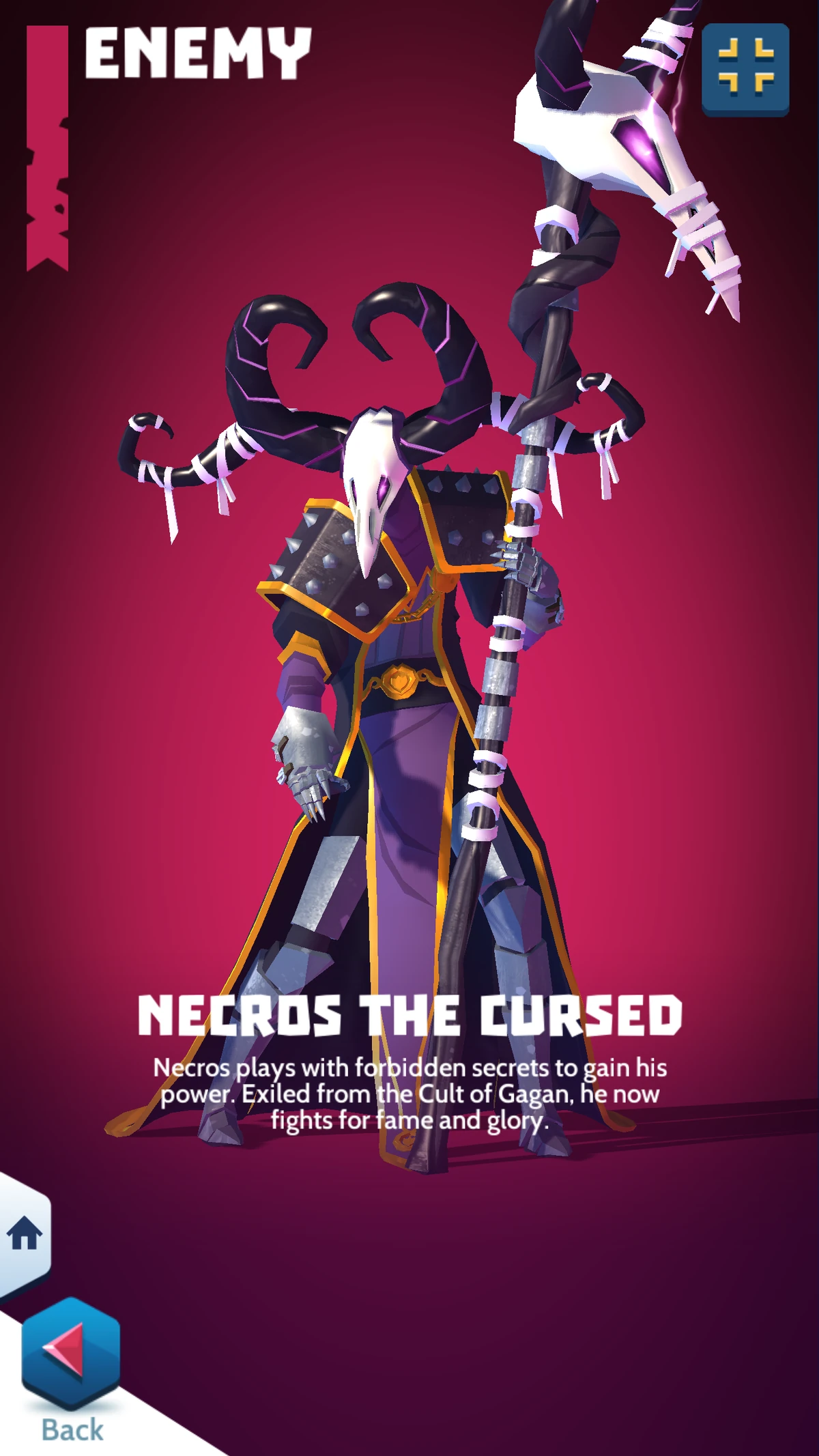 Necros the Cursed | Knighthood Wiki | Fandom
