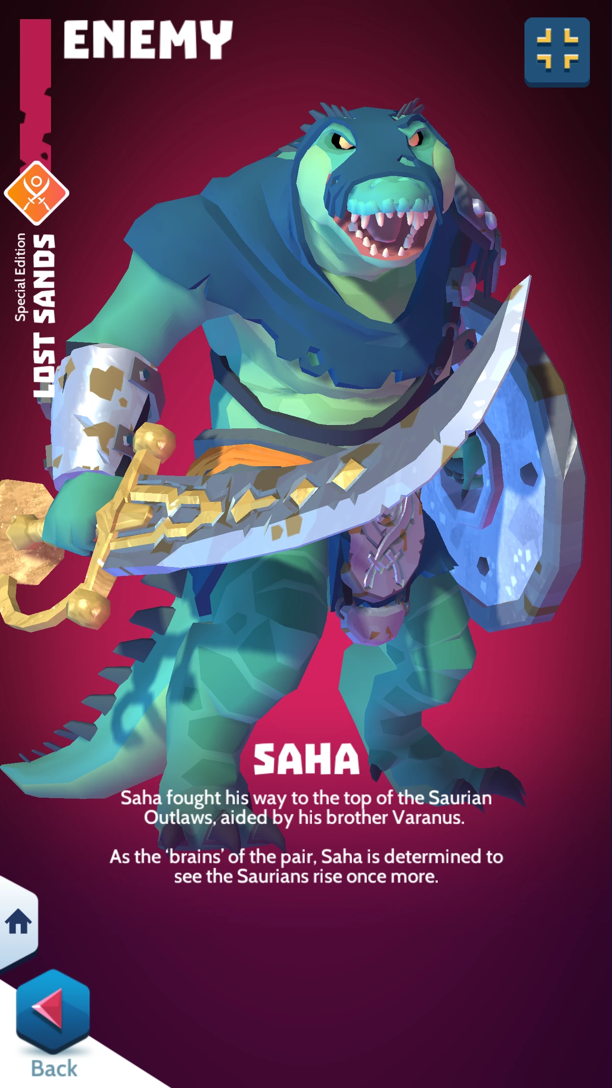 Saha | Knighthood Wiki | Fandom