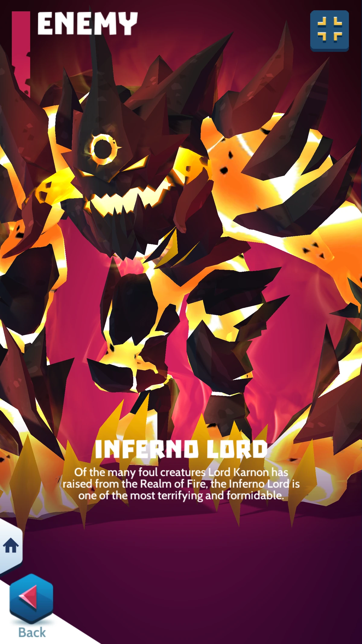 Inferno Lord | Knighthood Wiki | Fandom