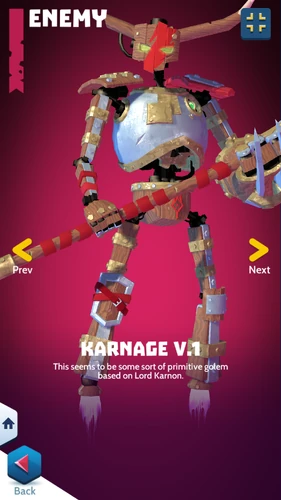 Karnage V.1 | Knighthood Wiki | Fandom