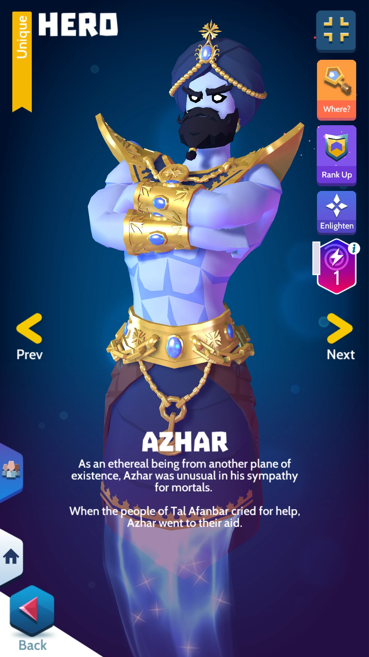 Azhar | Knighthood Wiki | Fandom