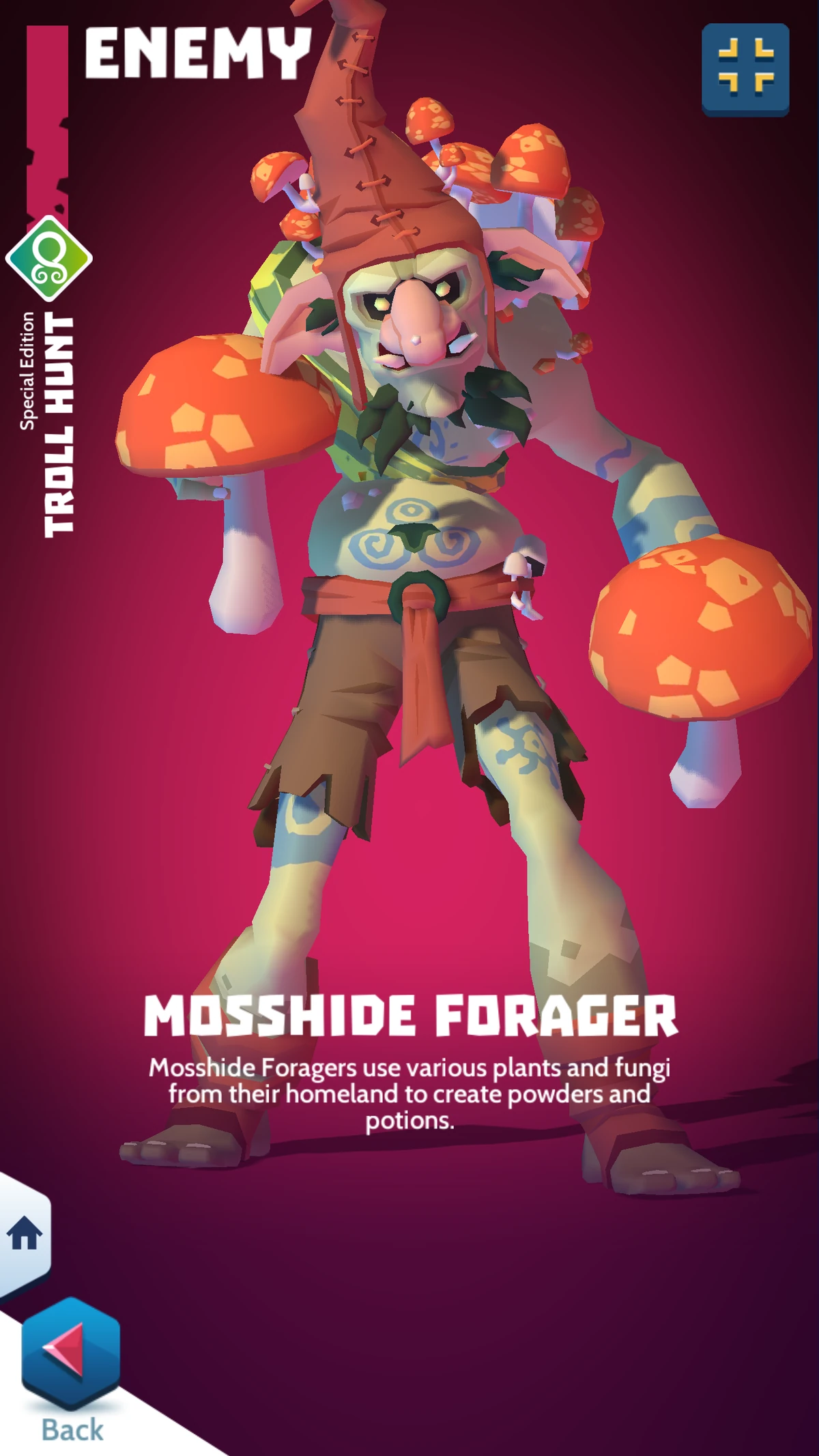 Mosshide Forager | Knighthood Wiki | Fandom