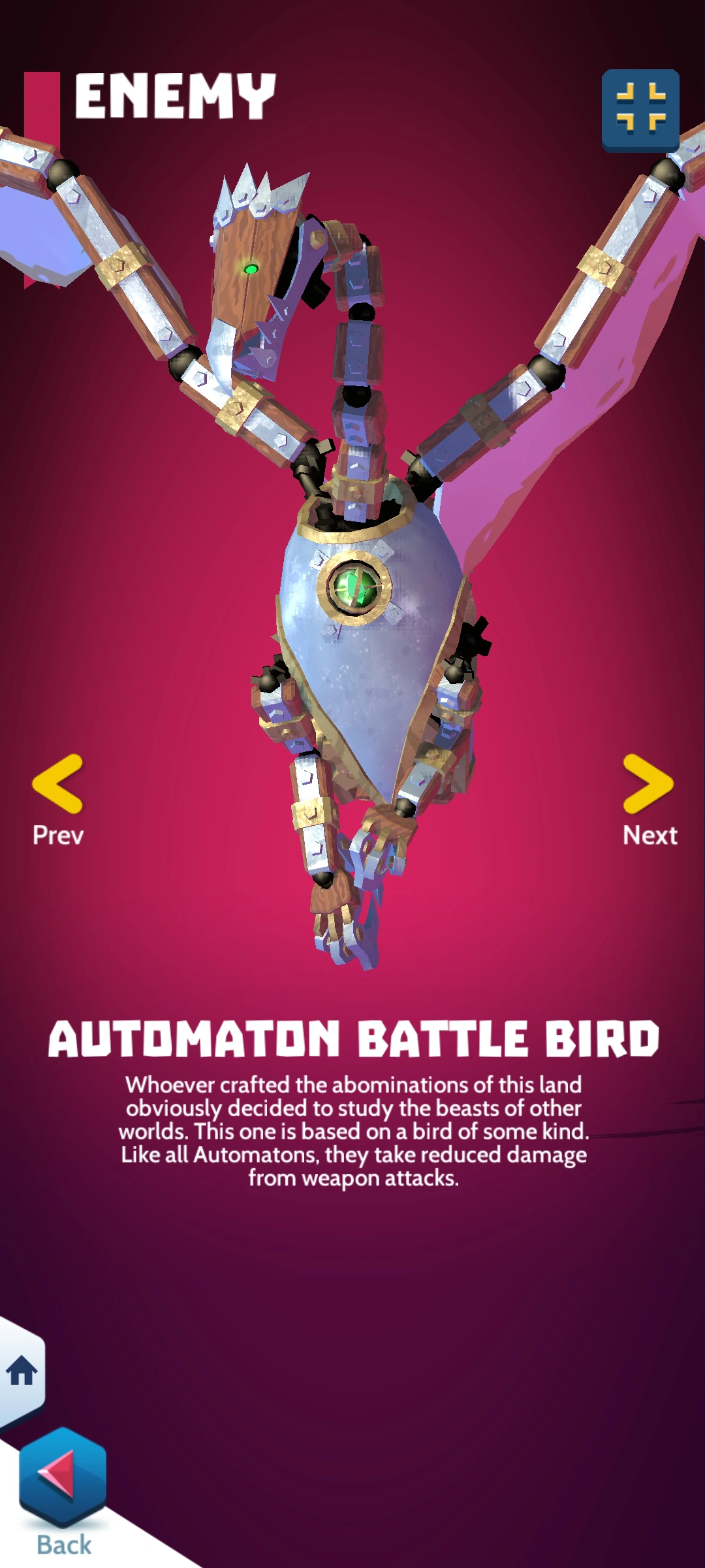 Automaton Battle Bird | Knighthood Wiki | Fandom