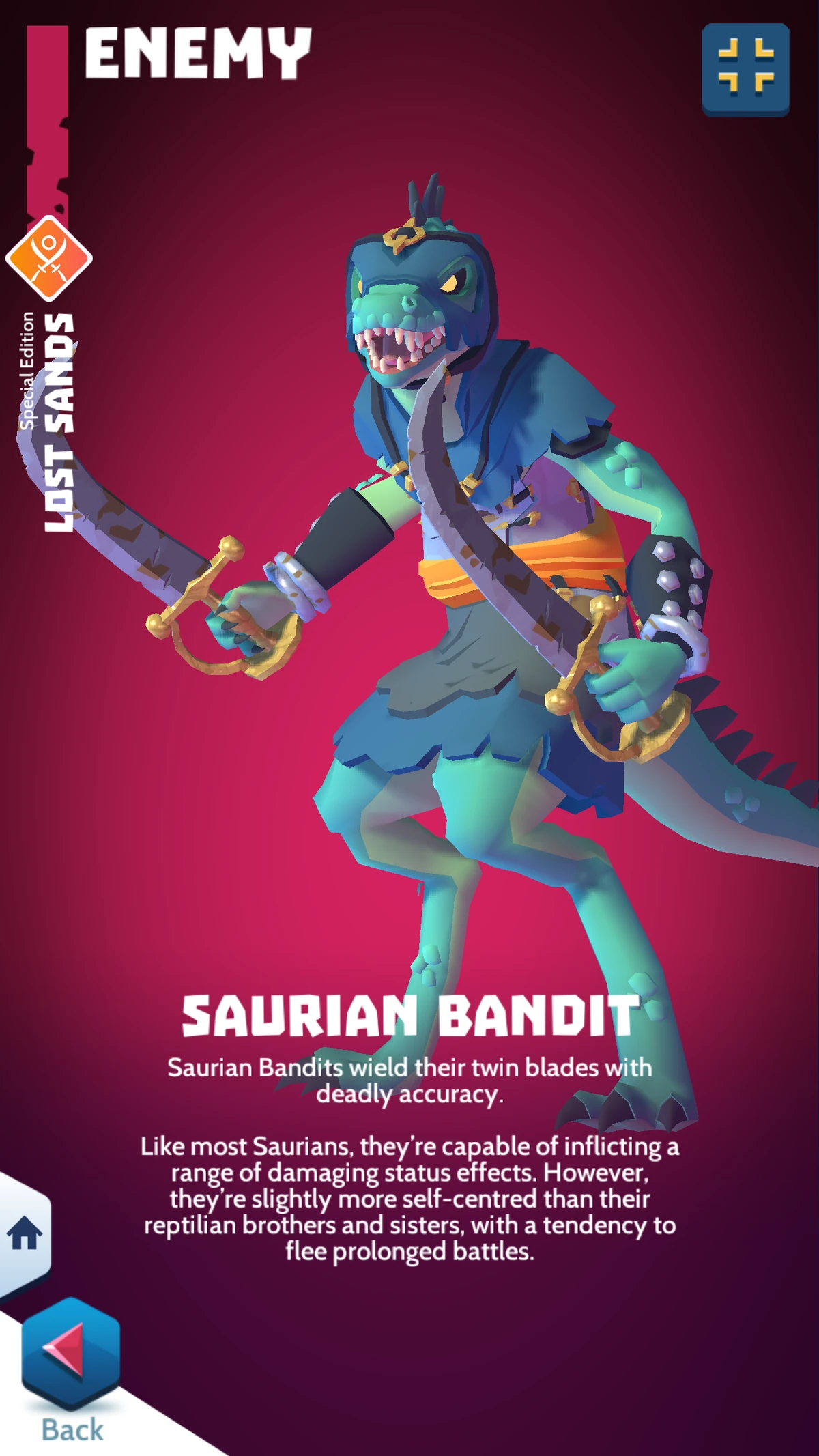 Saurian Bandit | Knighthood Wiki | Fandom
