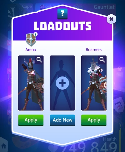 Loadout | Knighthood Wiki | Fandom