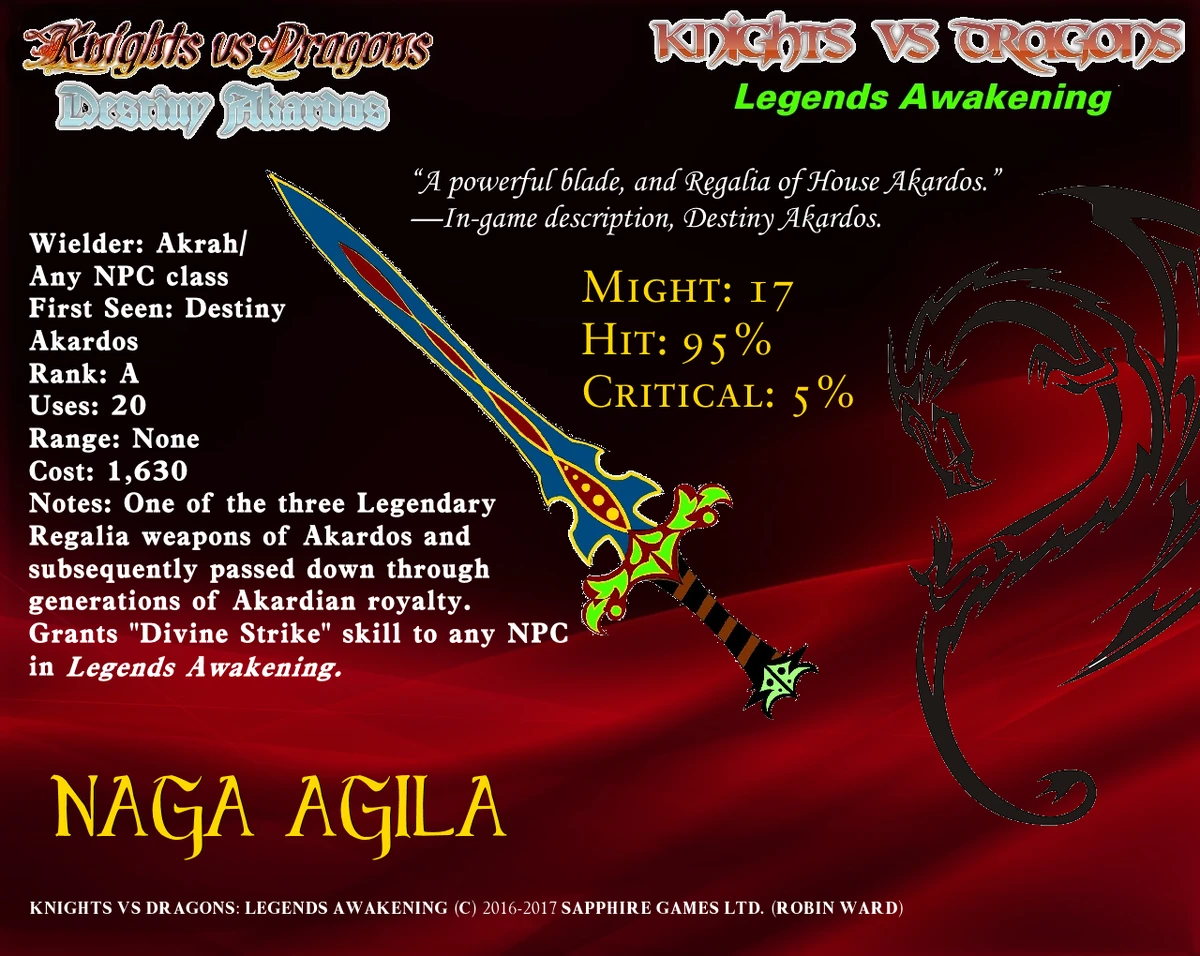 Naga Agila | Knights vs Dragons Wiki | Fandom