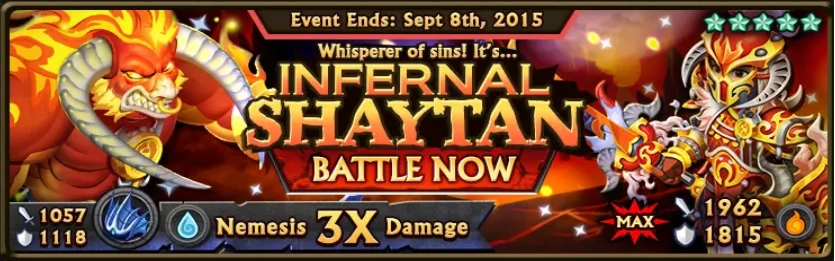 Infernal Shaytan | Knights and Dragons Wiki | Fandom