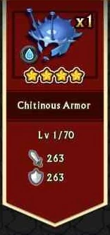 Chitinous Armor | Knights and Dragons Wiki | Fandom